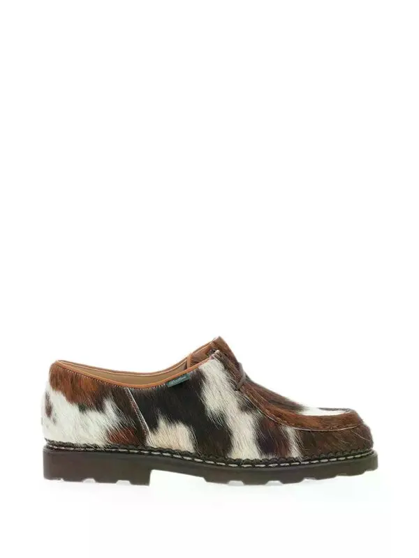 Paraboot Pony-skin Finish Lace-up Loafers