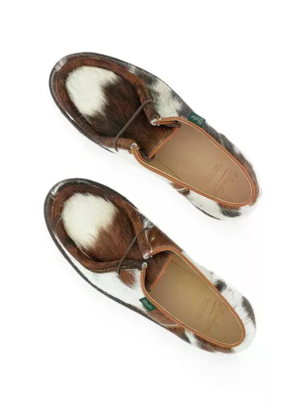 Paraboot Pony-skin Finish Lace-up Loafers