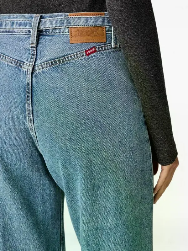 LEVI'S Ribcage Belted Wide-leg Jeans