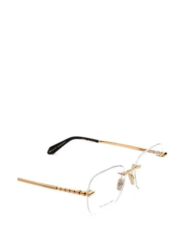 BVLGARI Serpenti Rimless Glasses