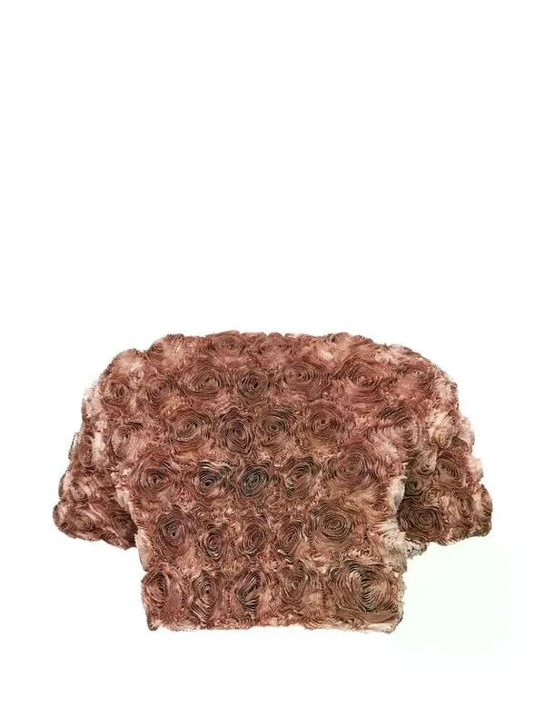 ALINA Floral-taffeta Cropped Jacket