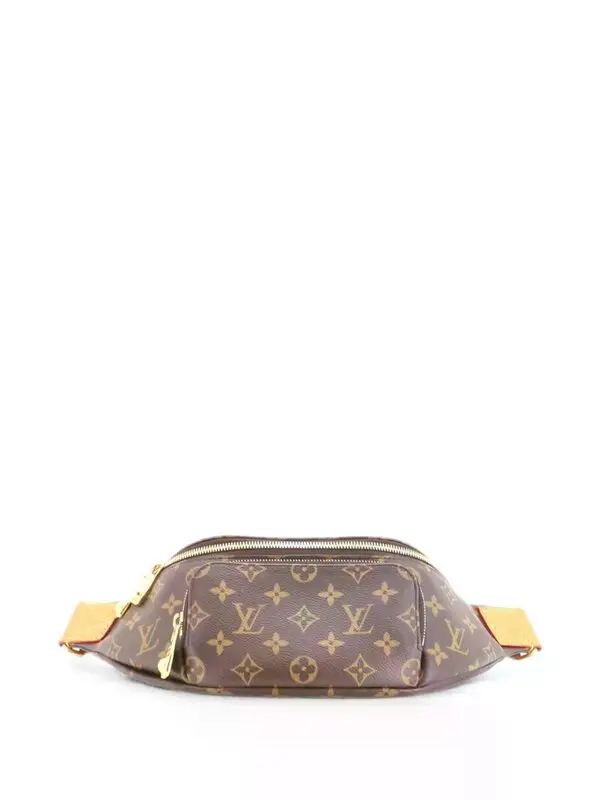 LOUIS VUITTON Rush Bumbag Monogram Canvas Belt Bag - Brown