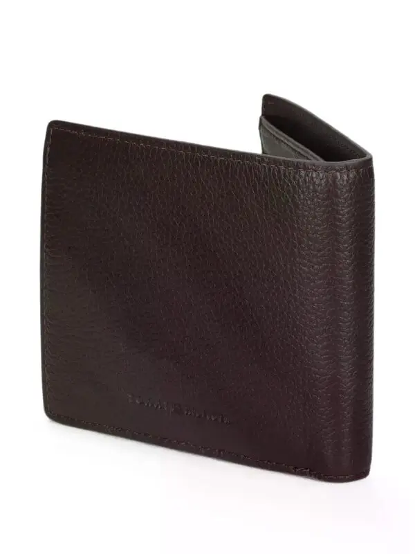 Tommy Hilfiger Logo-plaque Grained-leather Wallet