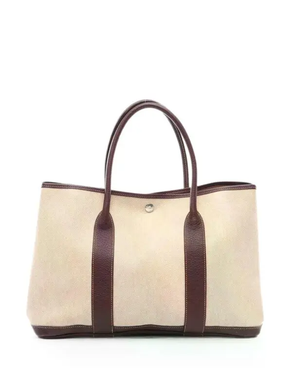 Hermès 2000s Pm Garden Party Tote Bag - Neutrals