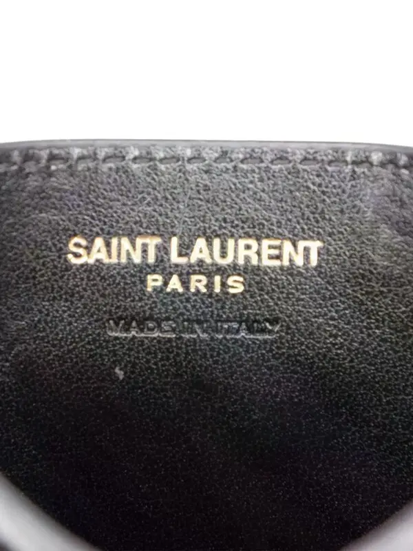 Saint Laurent 2023 Grain De Poudre Cassandre Matelasse Case Card Holder