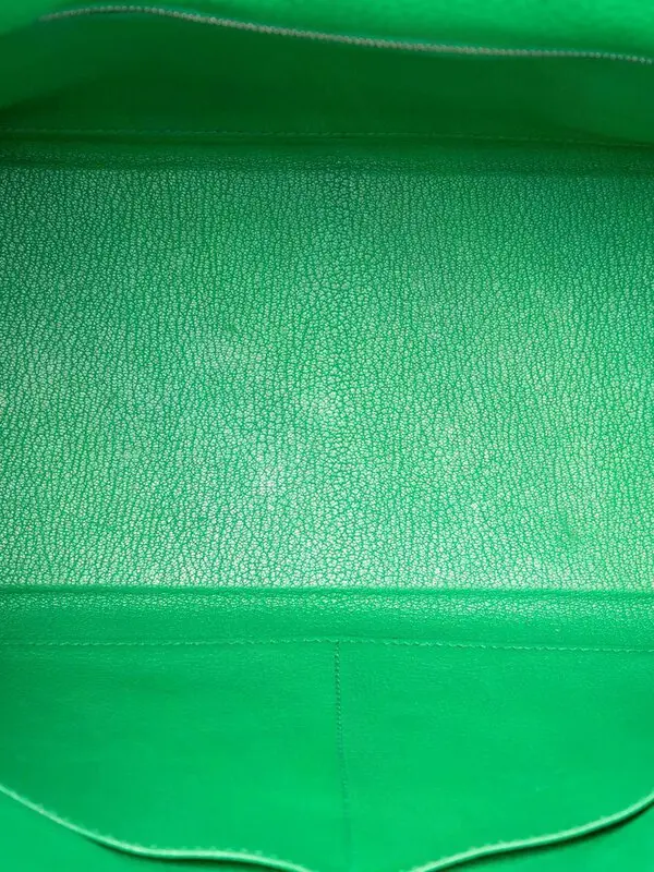 Hermès Kelly Ii Retourne 35 Satchel - Green