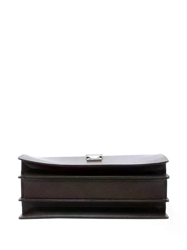 LOUIS VUITTON Taiga Leather Pilot Briefcase