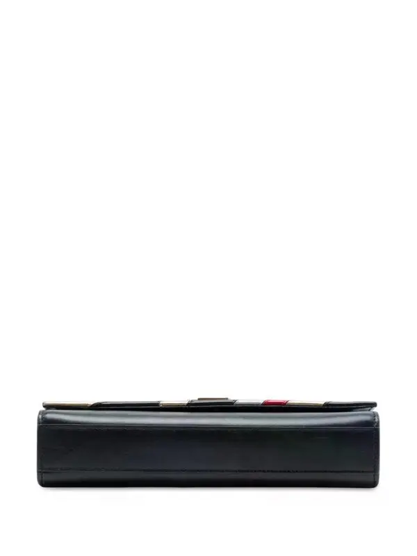 Saint Laurent Smooth Calfskin Rockstar Patchwork Monogram Kate Crossbody Bag