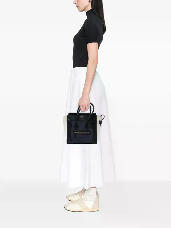 Celine Micro Luggage Tote Bag - Blue
