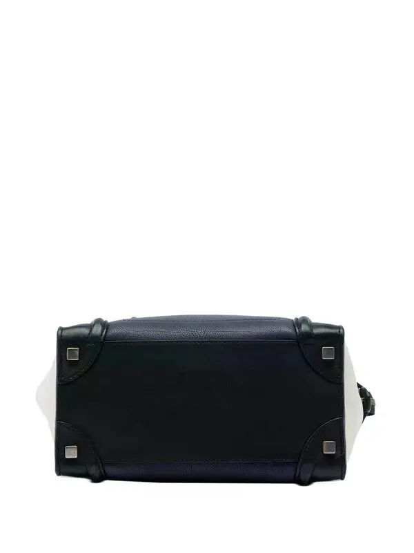 Celine Micro Luggage Tote Bag - Blue