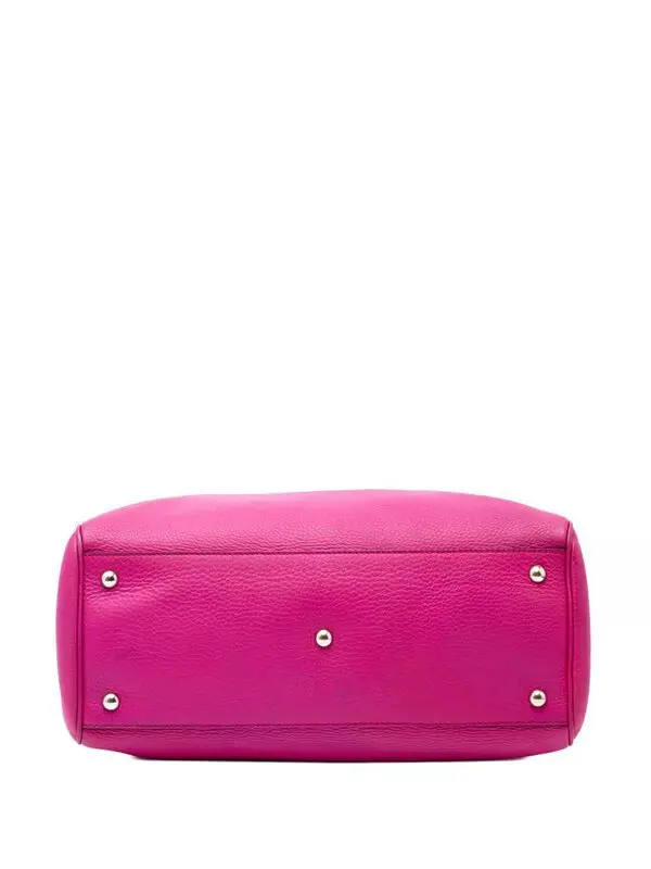 Gucci Bamboo Shopper Satchel - Pink