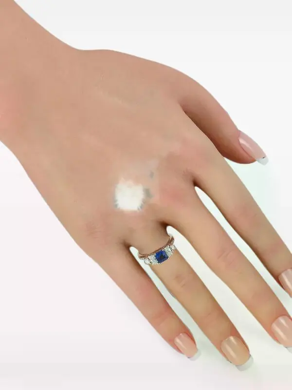 LB EXCLUSIVE Sapphire And Diamond Ring