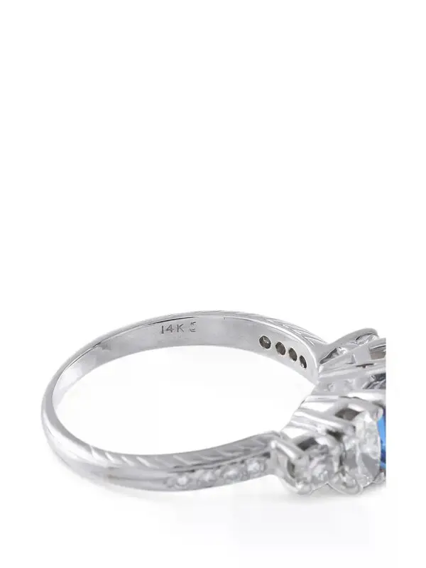 LB EXCLUSIVE Sapphire And Diamond Ring