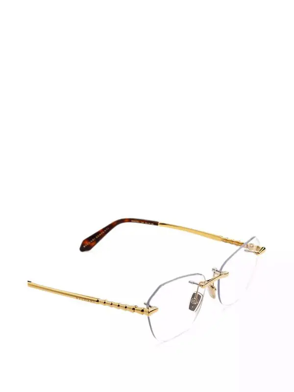 BVLGARI Serpenti Geometric Frame Eyeglasses