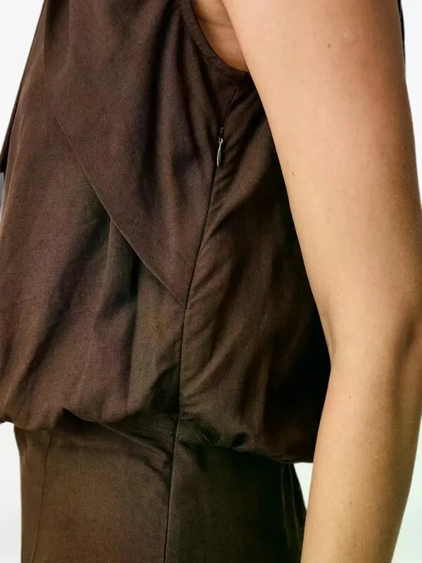 VICOLO Tie-neck Wide-leg Jumpsuit