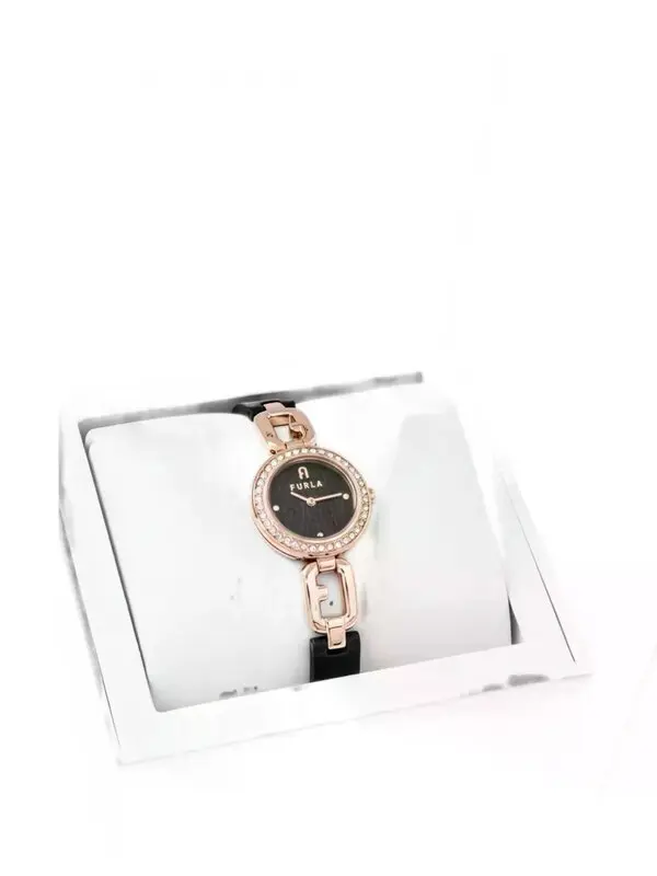 Furla Arch Crystal-embellished 25mm Watch