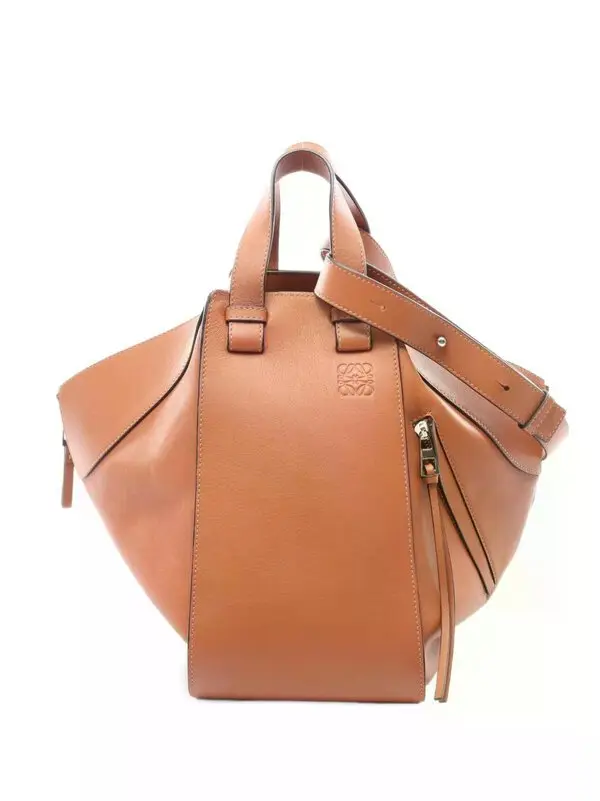 Loewe Medium Hammock Two-way Handbag - Brown