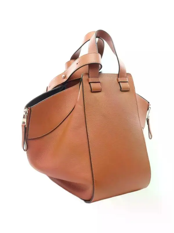 Loewe Medium Hammock Two-way Handbag - Brown