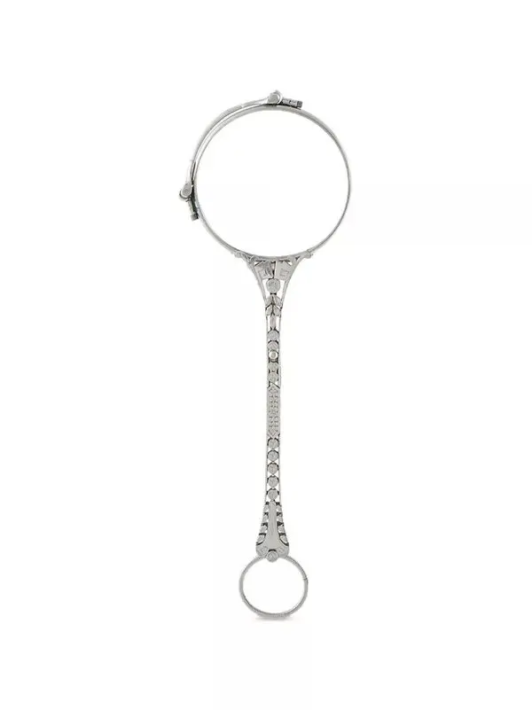 LB EXCLUSIVE Art Deco Diamond Lorgnette - Silver