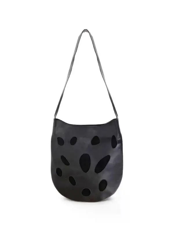NICCOLO PASQUALETTI Cut-out Leather Shoulder Bag