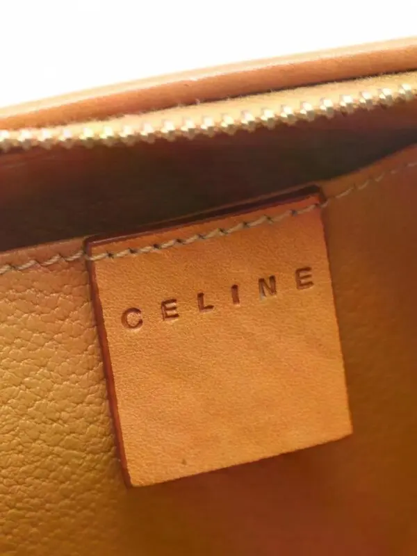 Celine 2010s Macadam Pouch Clutch Bag