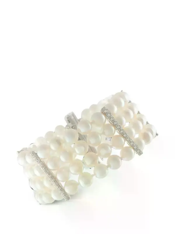 ASSAEL Pearl And Diamond Bracelet