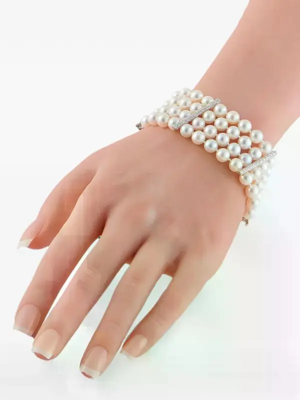 ASSAEL Pearl And Diamond Bracelet