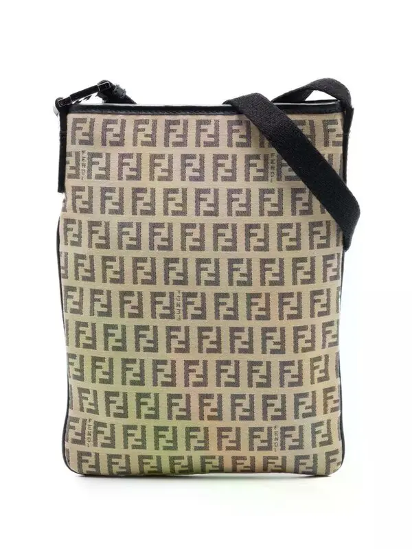 Fendi Zucchino Canvas Crossbody Bag