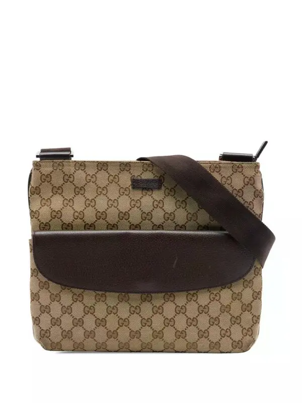 Gucci 2016-2026 Gg Canvas Crossbody Bag - Neutrals