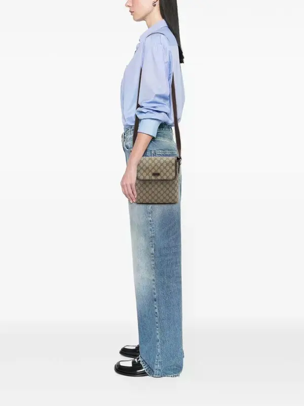 Gucci Gg Supreme Crossbody Bag