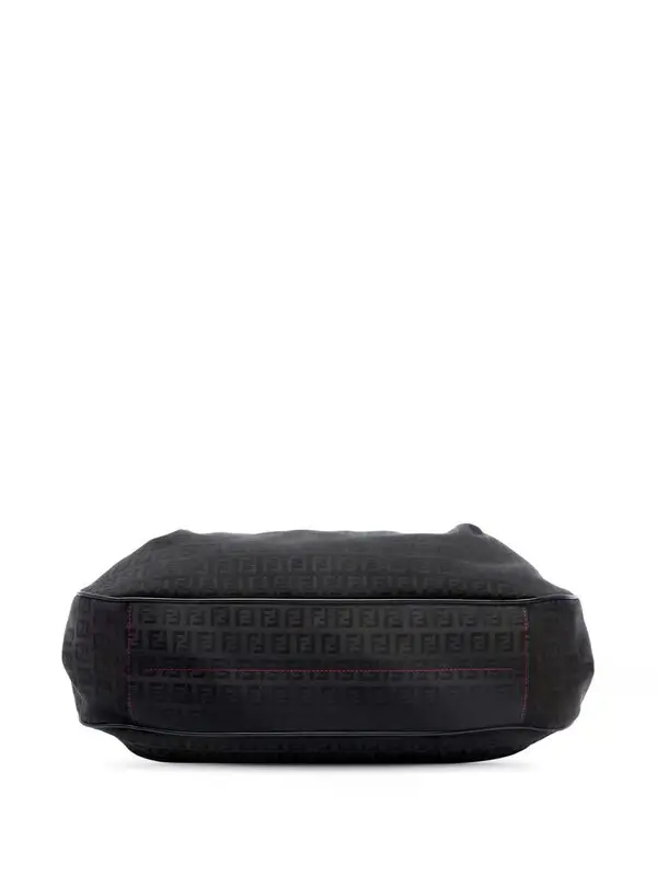 Fendi Zucchino Canvas Shoulder Bag
