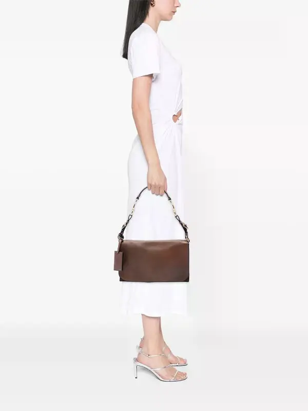 Gucci Grained Calfskin Harness Shoulder Bag