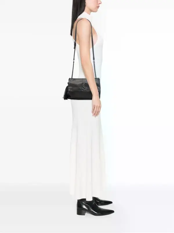 Saint Laurent West Hollywood Crossbody Bag - Black