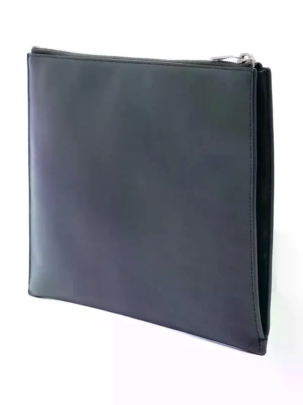 Saint Laurent Leather Monogram Ipad Case Clutch Bag