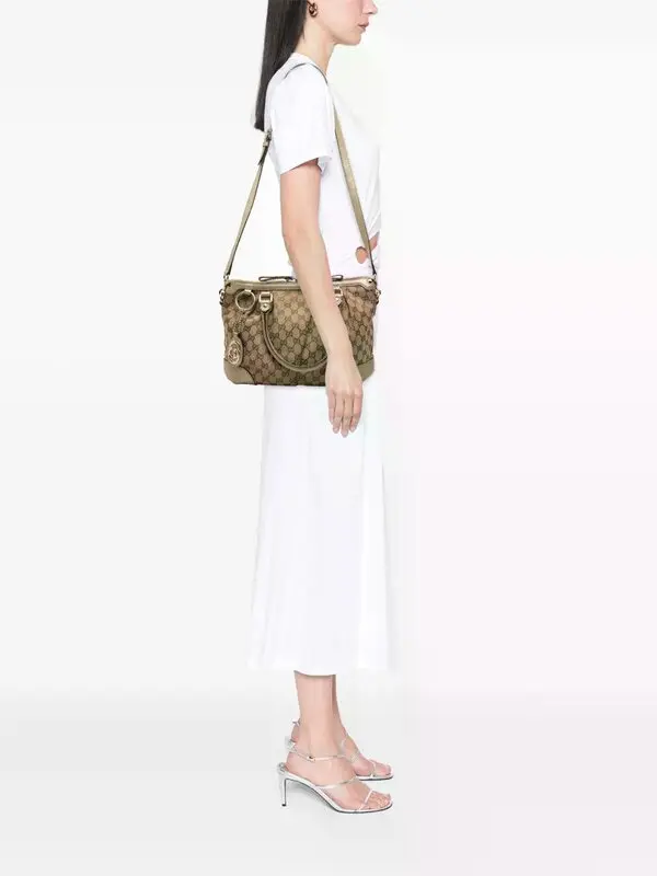 Gucci 2000-2015 Gg Canvas Sukey Satchel