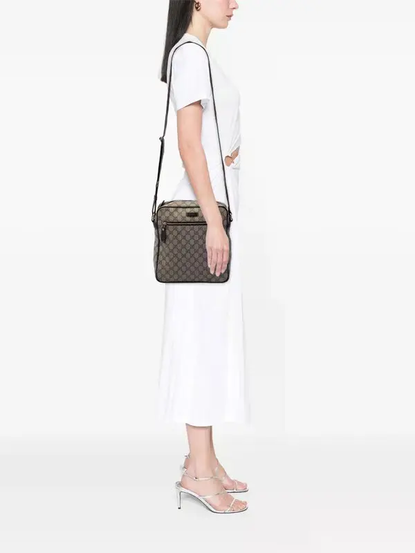 Gucci Gg Supreme Crossbody Bag
