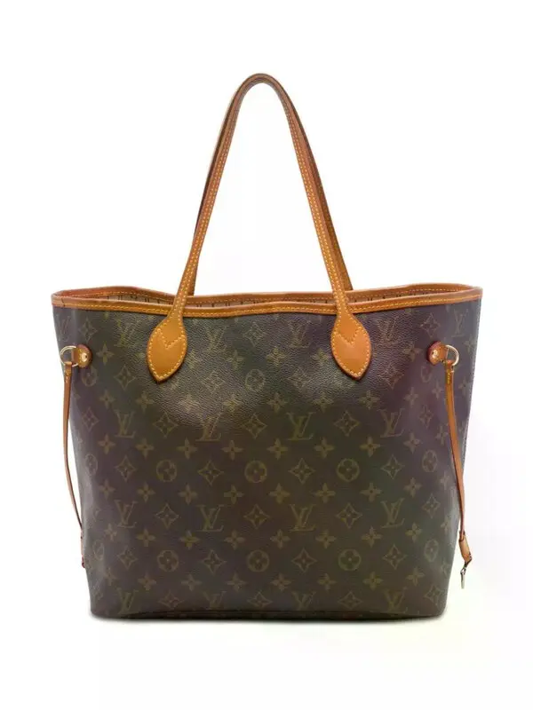 LOUIS VUITTON 2008 Monogram Neverfull Mm Tote Bag