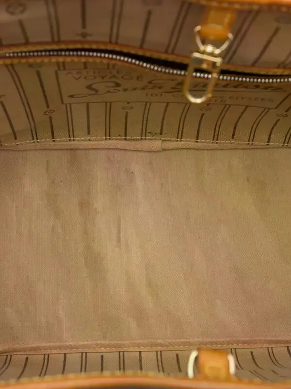 LOUIS VUITTON 2008 Monogram Neverfull Mm Tote Bag