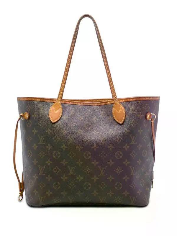 LOUIS VUITTON 2011 Monogram Neverfull Mm Tote Bag - Brown