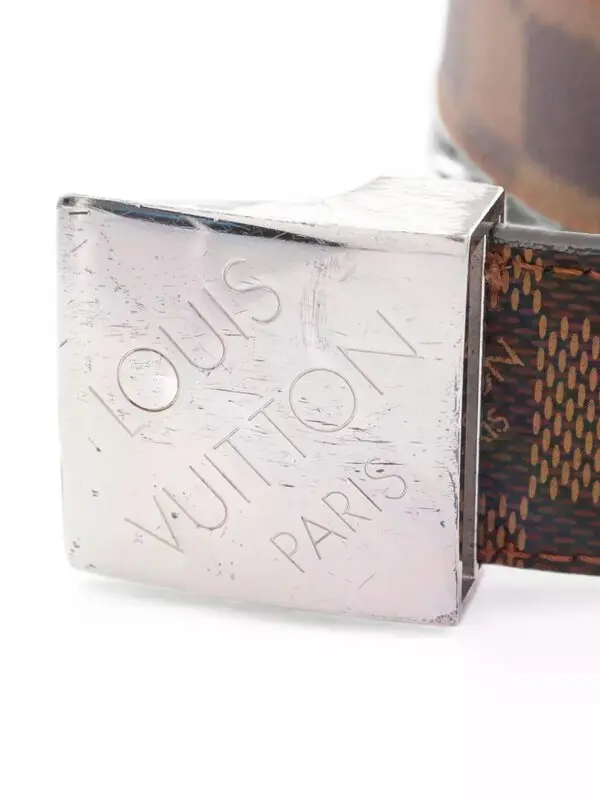 LOUIS VUITTON Damier Ebene Belt