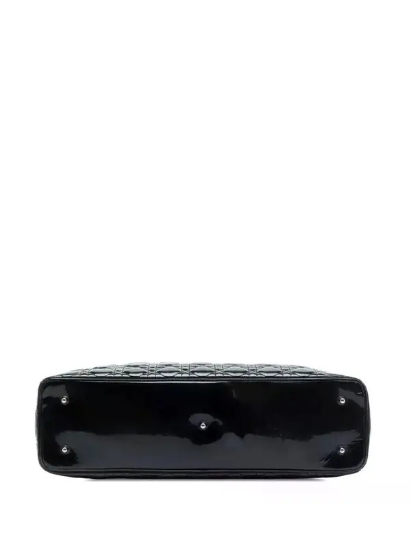 Dior Patent Cannage Lady Satchel