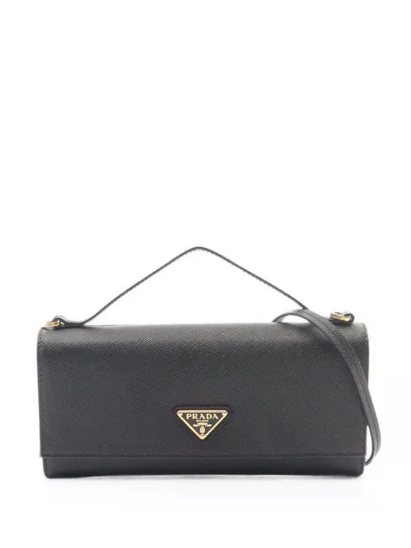 Prada 2020s Triangle-logo Two-way Handbag
