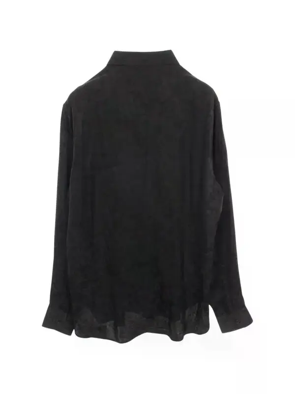 Saint Laurent 2010s Floral-jacquard Shirt