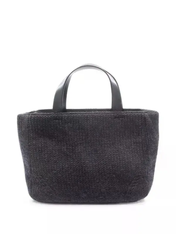 Prada 2000s Knit Tote Bag