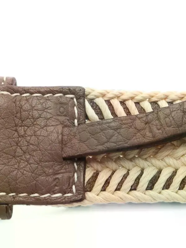 Hermès 2011 Etrivière Woven Belt