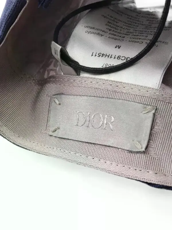 Dior Rhinestone Embellished Cap