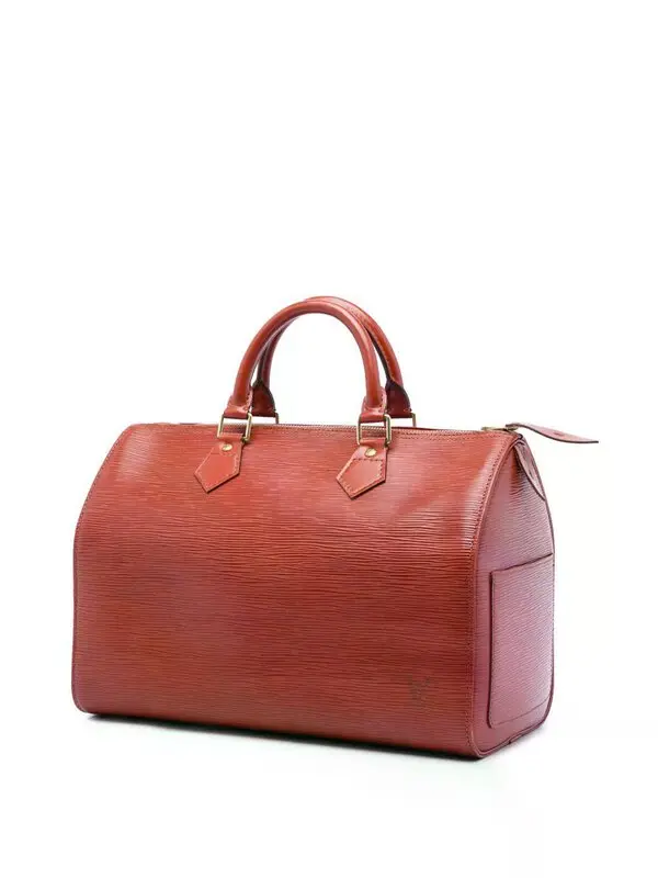 LOUIS VUITTON Epi Speedy 35 Boston Bag - Brown