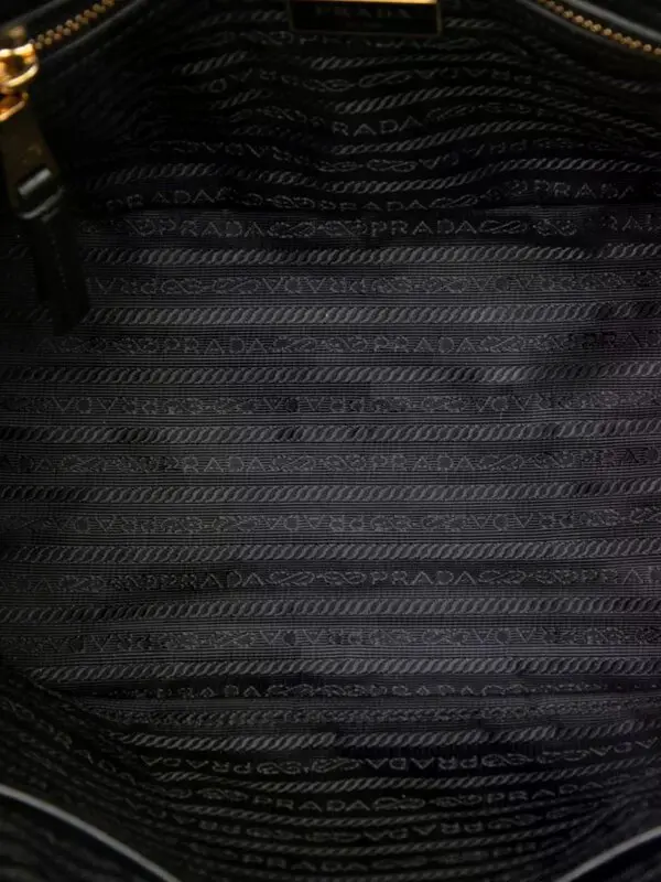 Prada 2013-2026 Canvas Canapa Logo Satchel