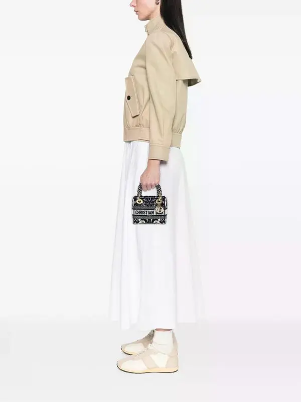 Dior Mini Lady D-lite Satchel - Black