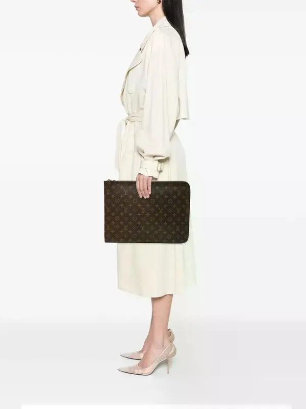 LOUIS VUITTON Monogram Canvas Documents Portfolio